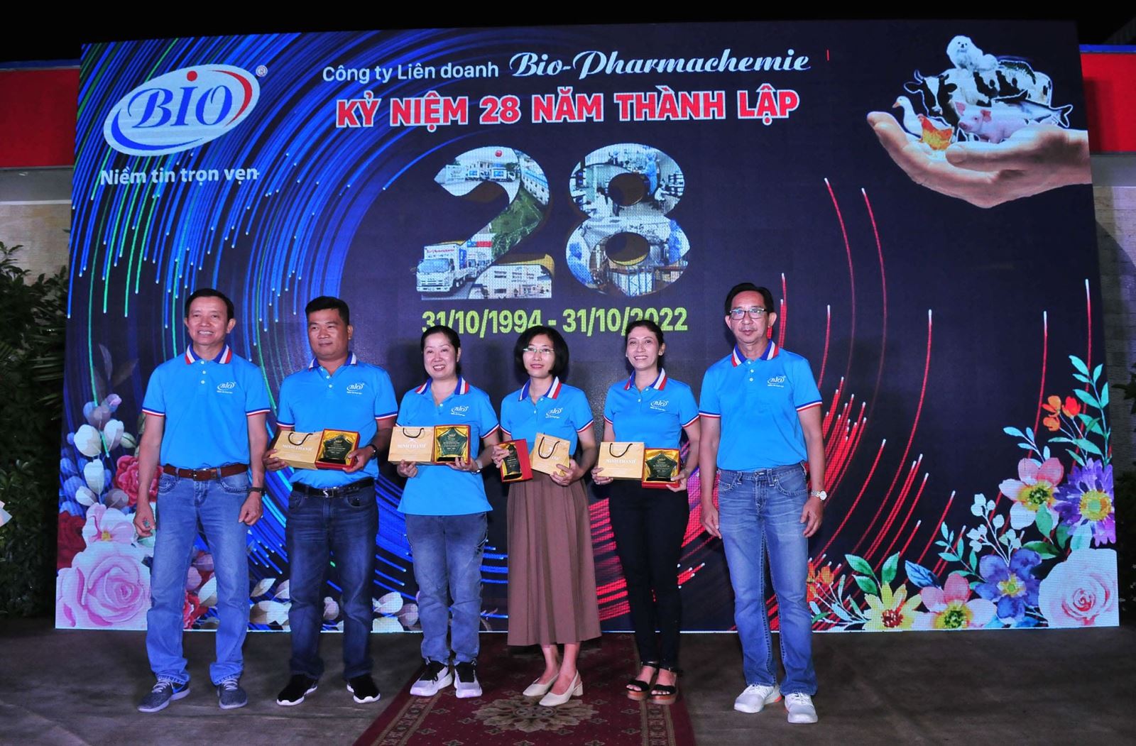 BIO –PHARMACHEMIE MỪNG KỶ NIỆM 28 NĂM THÀNH LẬP 31101994 – 31102022 ... BIO –PHARMACHEMIE MỪNG KỶ NIỆM 28 NĂM THÀNH LẬP 31101994 – 31102022 ...